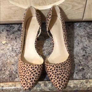H&M Shoes | Leopard Cheetah Kitten Heels | Poshmark